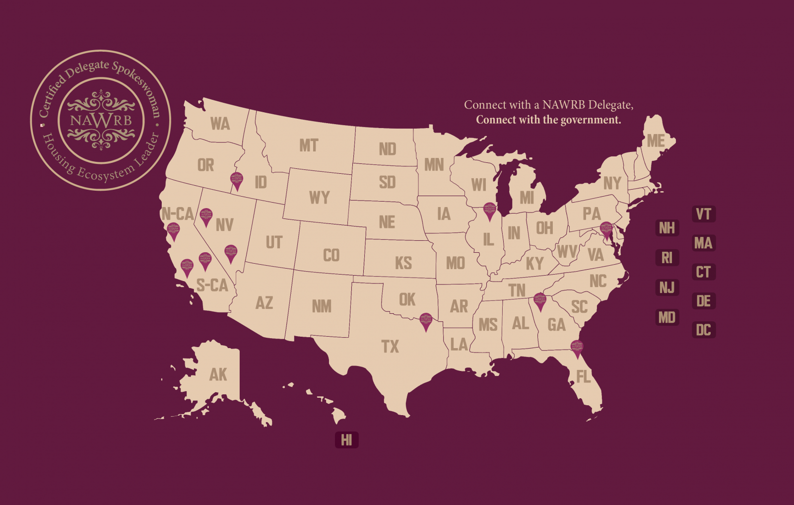 Delegate Spokeswomen - women leaders